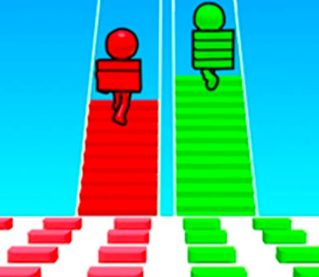 Bridge Race - Play Online Bridge Race on Charlie the Steak Game